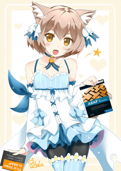 Filename: Stable Diffusion Girl Holding ABAP Books